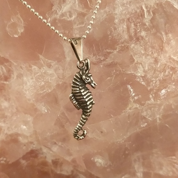 Jewelry | Sterling Silver Seahorse Pendant | Poshmark